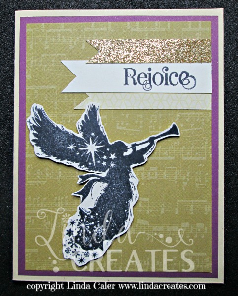 Angel Card for the Buffet - Linda Creates