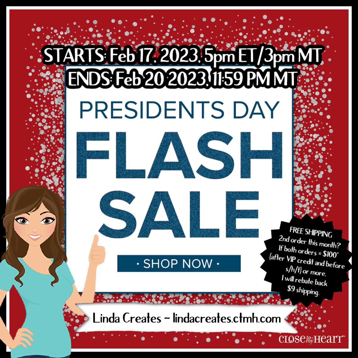 Up to 50% off - President Day Flash Sale! - Linda Creates